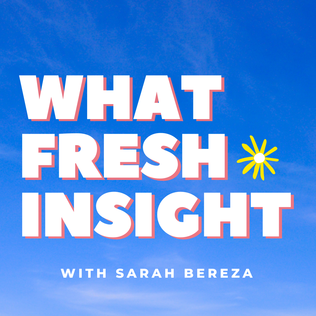 A new podcast! - Sarah Bereza